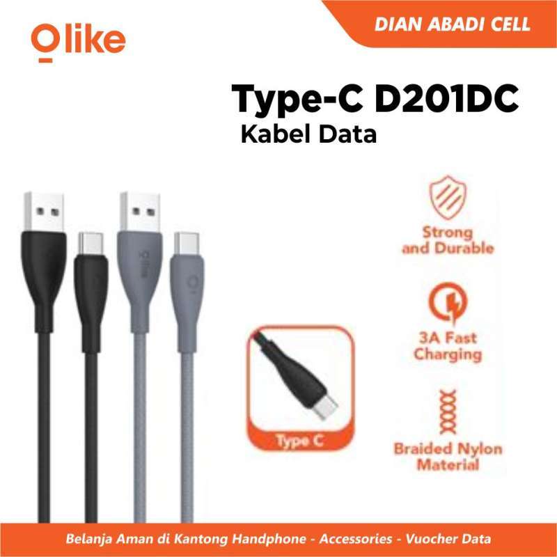 Jual Olike Kabel Data Type C Spesifikasi Original, Murah & Diskon Harga ...
