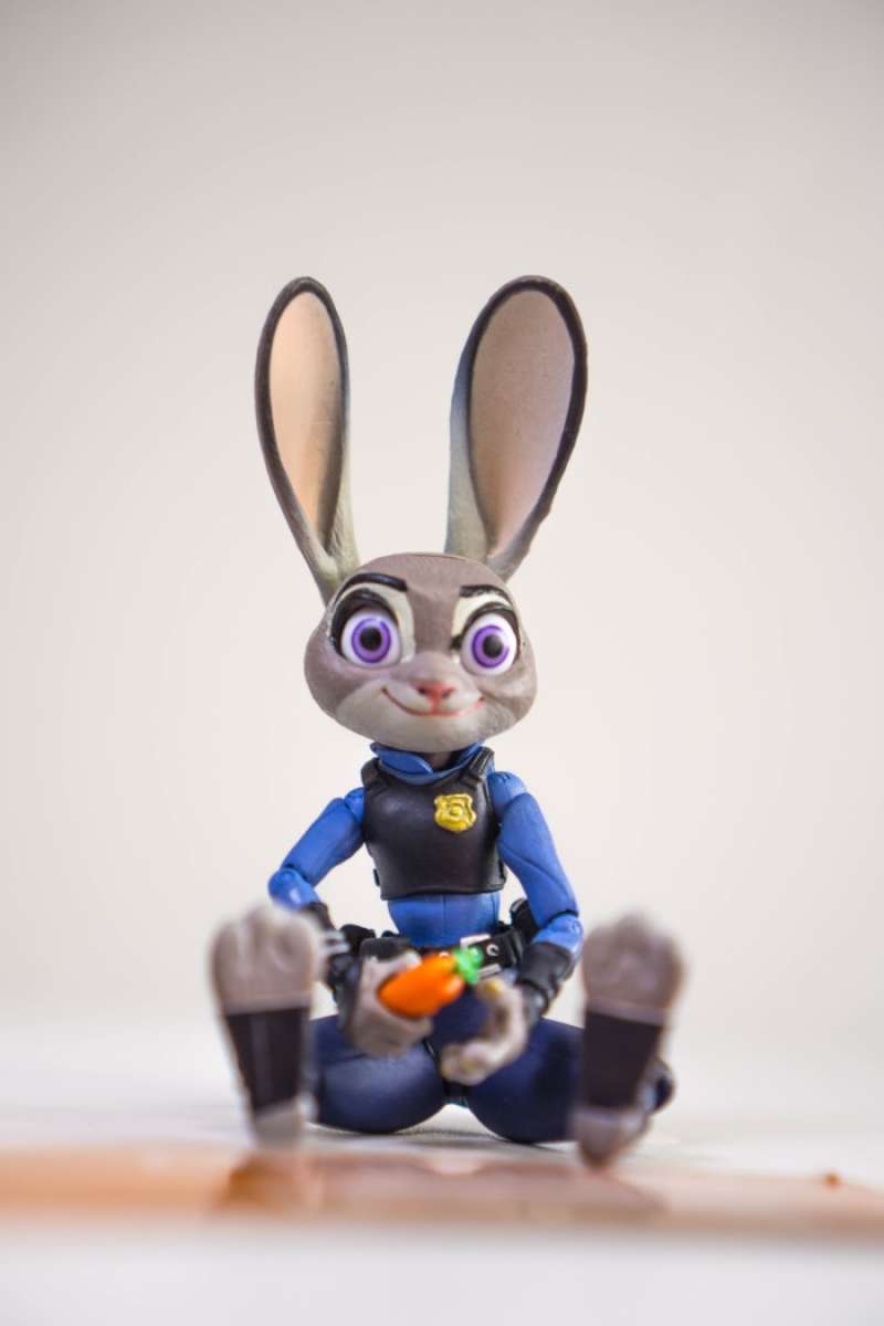 Promo Revoltech Judy Hopps Juddy Zootopia Rabbit Cop Police Figure ...