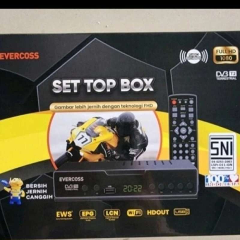 Jual Evercross Set Top Box Pro Tv Digital Receiver Full Hd Stb ...