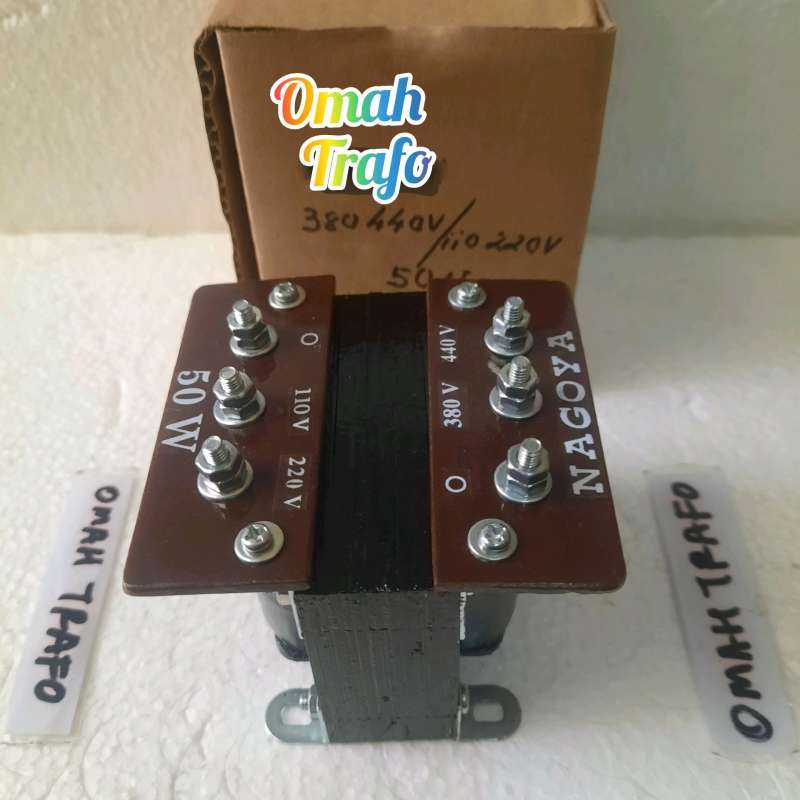 Jual Trafo Step Up Down Auto 50 Watt 380 440v / 110 220v Di Seller Omah ...