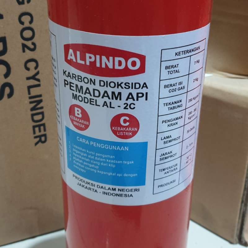 Promo Alpindo Co2 2kg / Alat Pemadam Api Ringan/apar/ Kebakaran Diskon ...