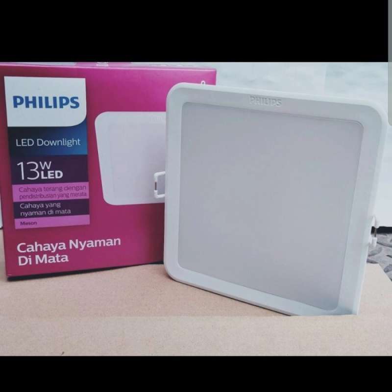 Promo Lampu Downlight SQUARE KOTAK LED PHILIPS MESON 59465 13W Diskon ...