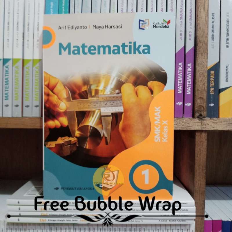 Promo Buku Matematika Kelas 1 SMK Kurikulum Merdeka Erlangga - Multicolor Diskon 23% di Seller ...