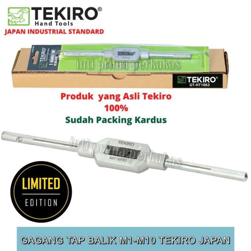 Promo Tekiro Handle Tap And Dies M1 - M10 - Handle Tap Snai Tap Senai ...