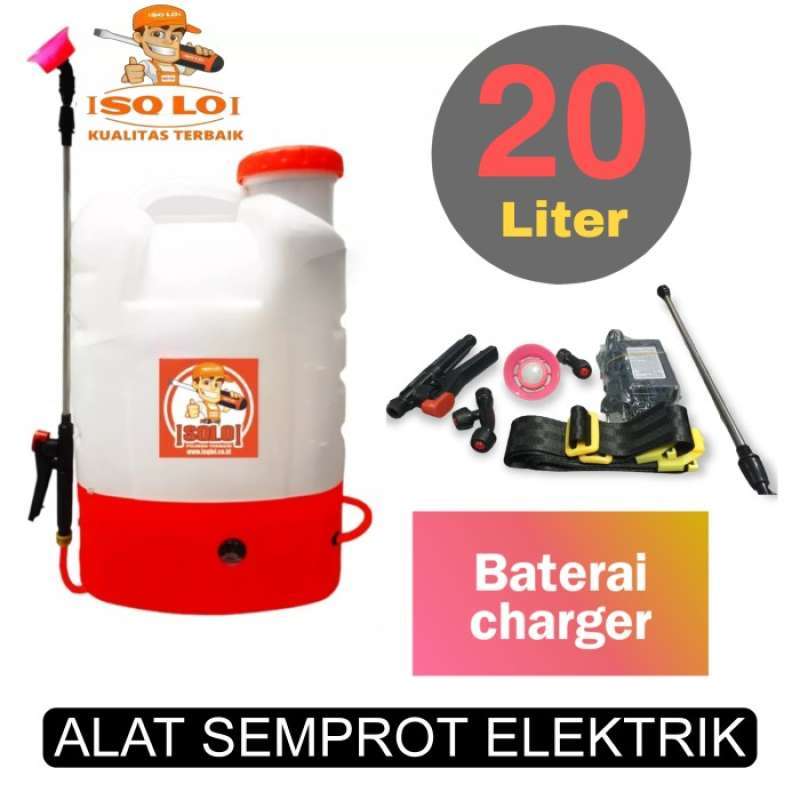 Promo alat semprot tanaman/sprayer elektrik baterai charge 20 Liter SL ...