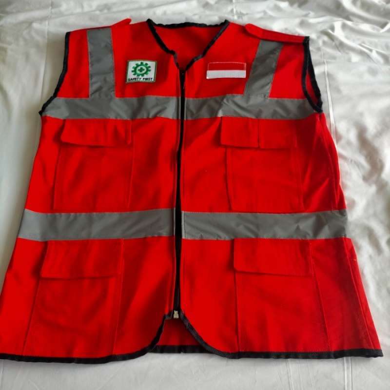 Promo Rompi Proyek Drill Logo K3 Diskon 33% di Seller Min Yoona Shop ...