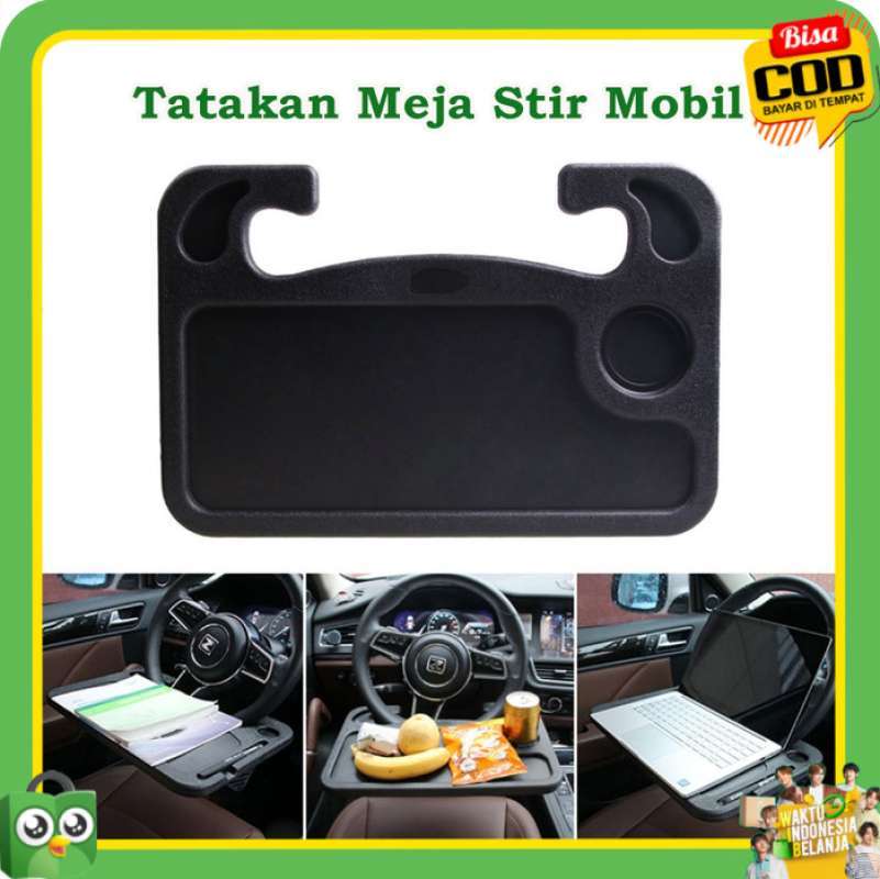Promo Meja stir mobil portable multifungsi/steering wheel desk/tempat ...