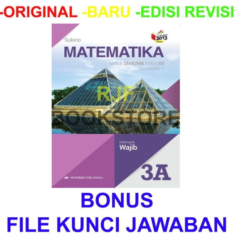 Promo MATEMATIKA SMA JL.3A/K13N-WAJIB PLUS KUNCI JAWABAN Diskon 23% di ...