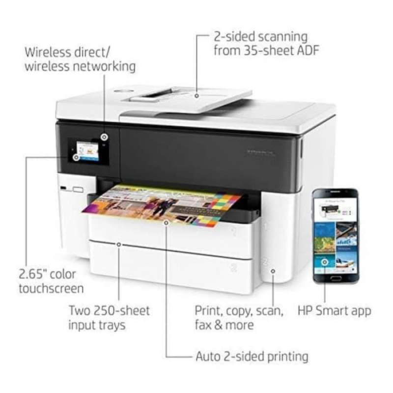 Promo Printer Officejet Pro 7740 A3 All In One Diskon 23% di Seller ...