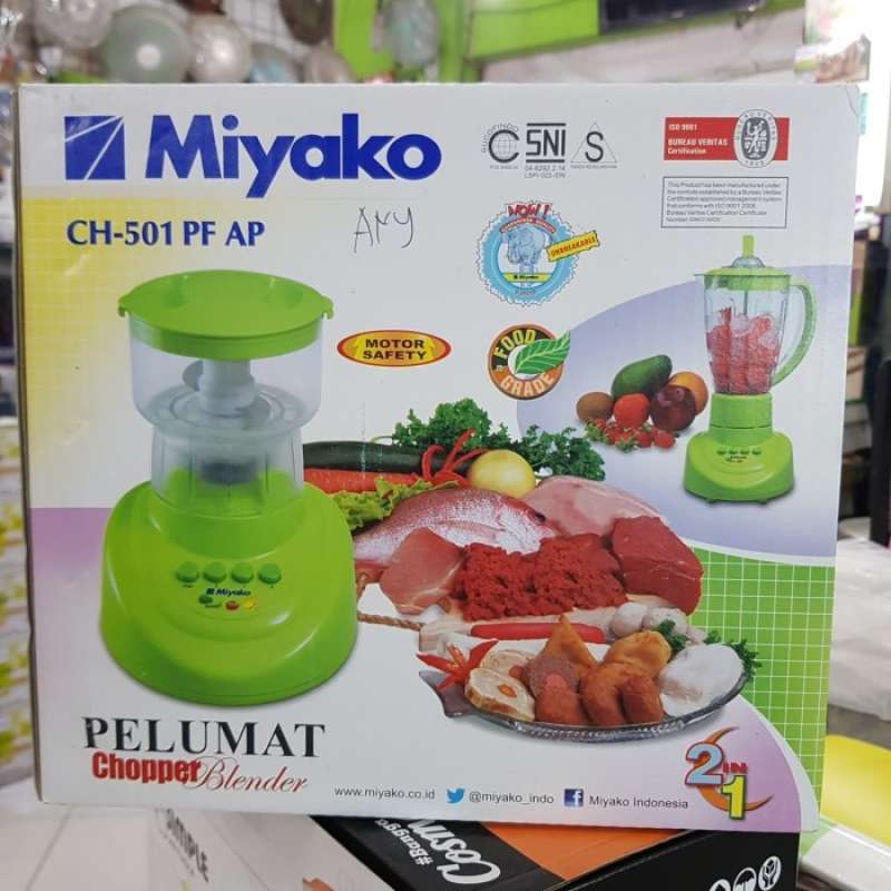 Promo Miyako Ch501pf Ap, Chopper Blender Miyako 2 In 1 Diskon 23% Di ...