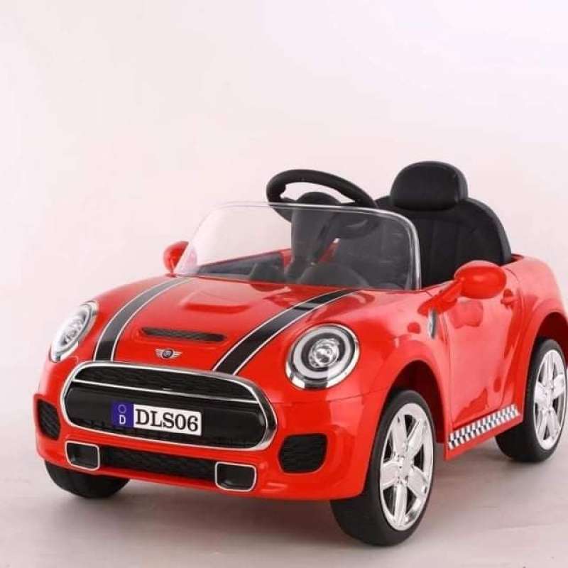 Jual Mainan Anak Mobil Aki Mini Cooper Yukita Dls 06 - Merah di Seller ...