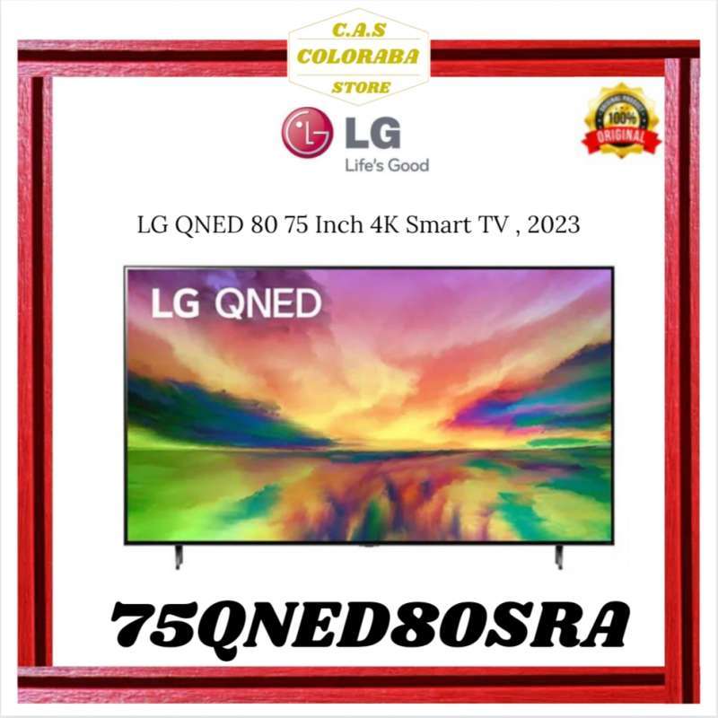 Promo Tv Lg 75qned80sra Smart Tv 75 Inch Led 4k Uhd 75qned80 75qned Qned80sra Qned80 Diskon 34% ...