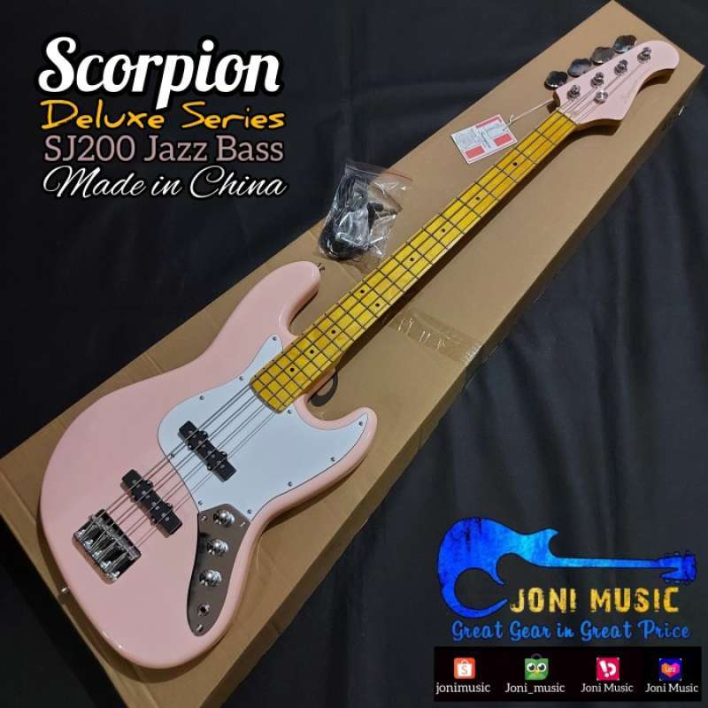 Jual Bass Scorpion Deluxe Series Sj200 Jazz Bass Original Di Seller ...