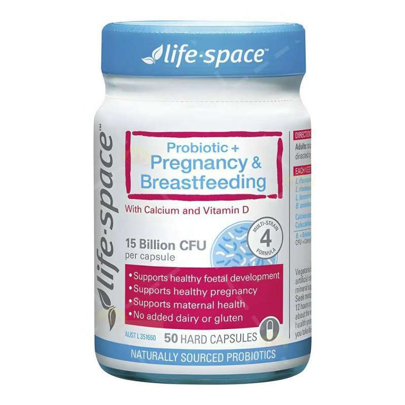 Promo Lifespace Probiotic Pregnancy Life Space Probiotik 50 Capsules ...