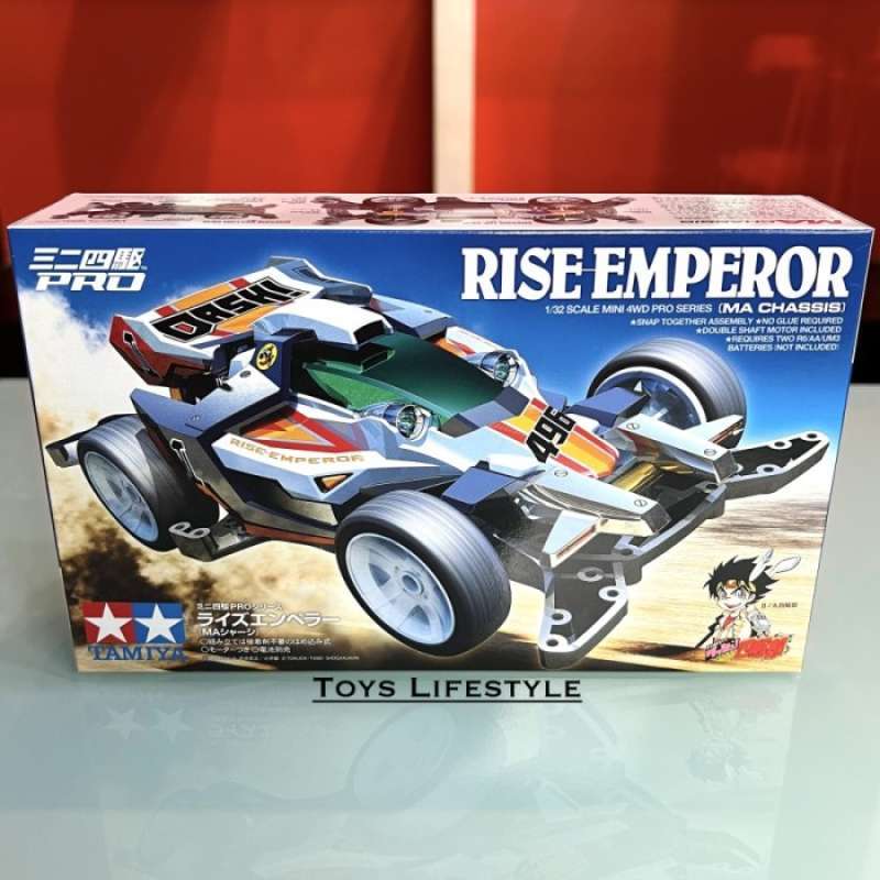 Promo Mainan Rakit Mobil Tamiya Mini 4Wd - Rise Emperor (Original ...