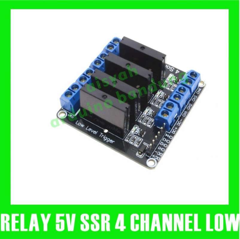 Promo Relay 4 Channel SSR Low Level trigger Solid State Relay Module 5V DC Diskon 23% di Seller ...