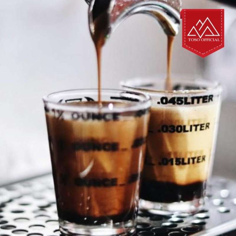 Promo Zuma Espresso Shot Glass Gelas Ukur One Shot Gelas Kopi Coffee ...