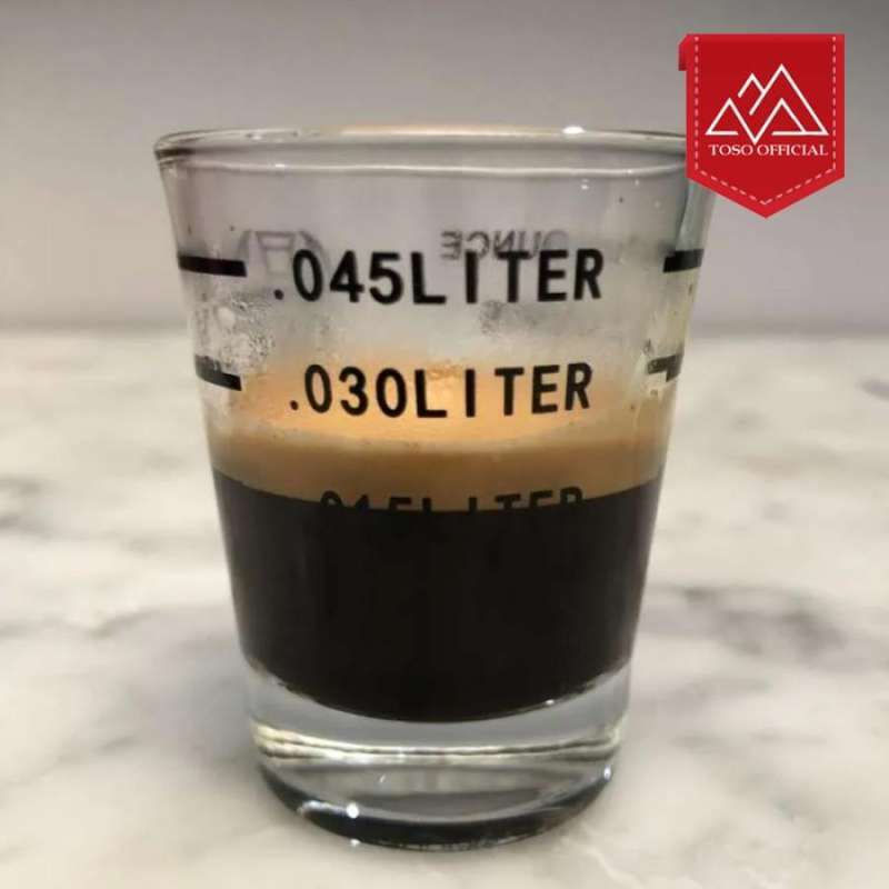 Promo Zuma Espresso Shot Glass Gelas Ukur One Shot Gelas Kopi Coffee ...