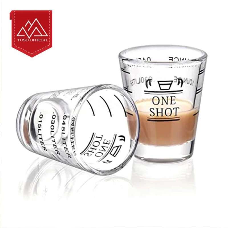 Promo Zuma Espresso Shot Glass Gelas Ukur One Shot Gelas Kopi Coffee ...