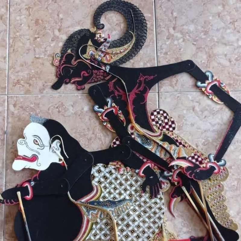 Jual WAYANG KULIT SEMAR dan WERKUDARA ( KUALITAS 1 ) di Seller ...