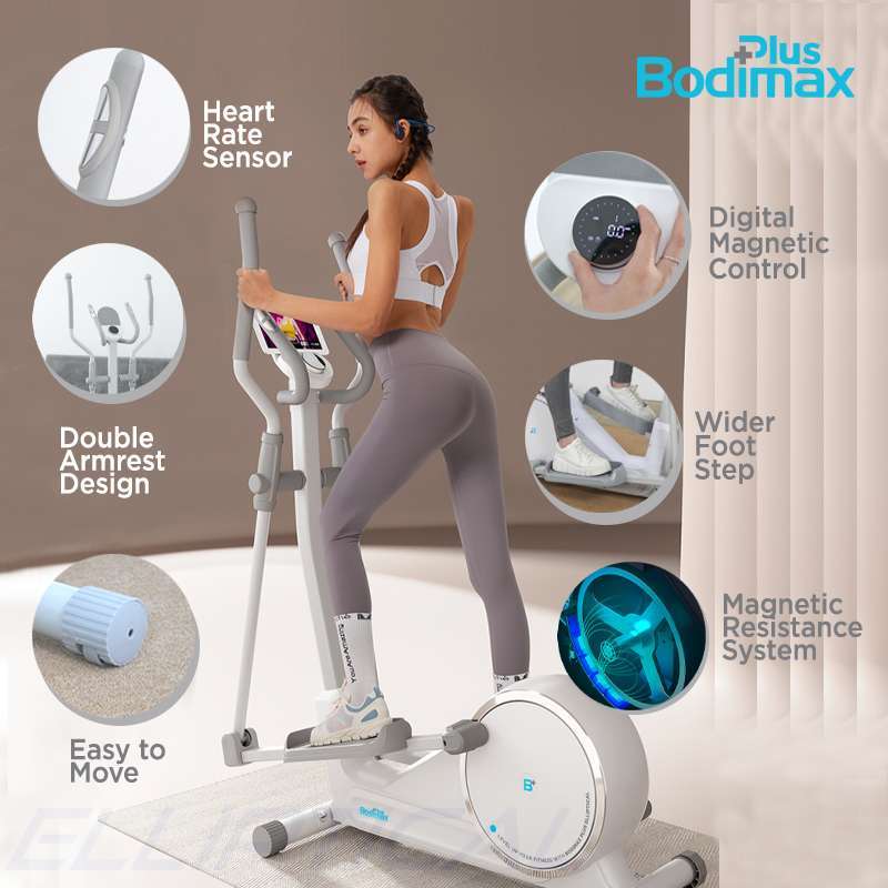 Promo BODIMAX PLUS ELLIPTICAL CROSS TRAINER - ALAT GYM/ FITNESS Diskon ...
