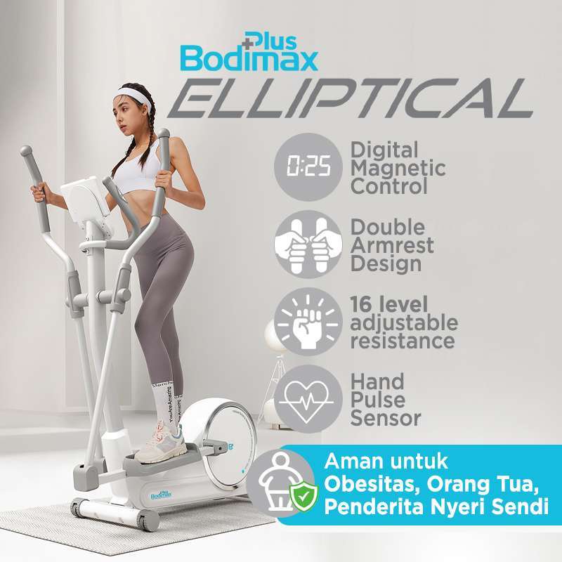 Promo BODIMAX PLUS ELLIPTICAL CROSS TRAINER - ALAT GYM/ FITNESS Diskon ...
