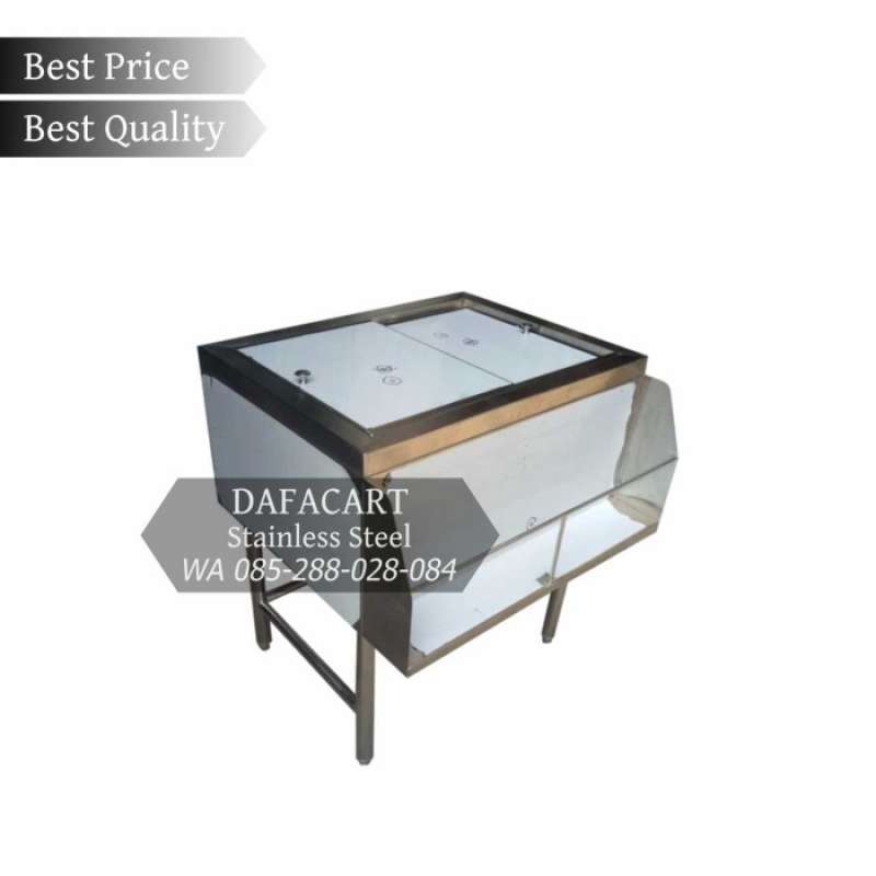 Jual Ice Bin Speed Rack Stainless Steel Wadah Tempat Es Batu Cafe ...