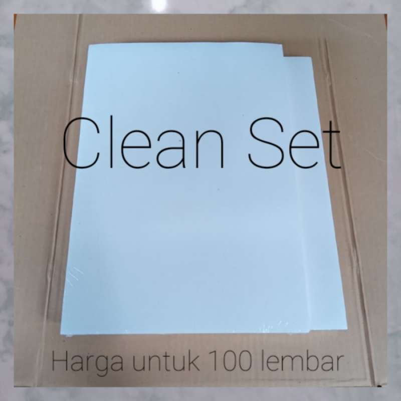 Promo kertas cover jilid buffalo a4 isi 100 lembar putih Diskon 3% di ...