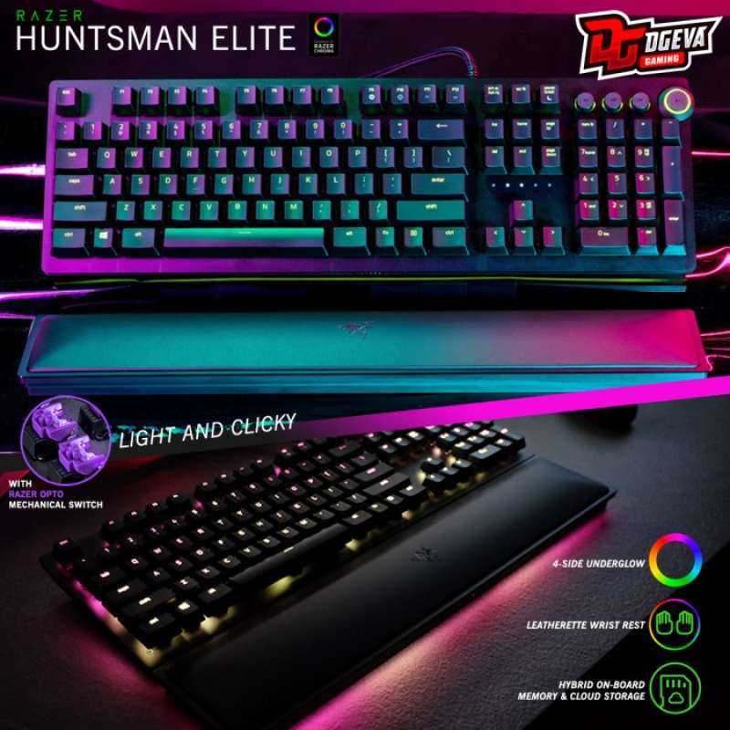 Promo Razer Huntsman Elite Opto Mechanical Chroma Gaming Keyboard ...