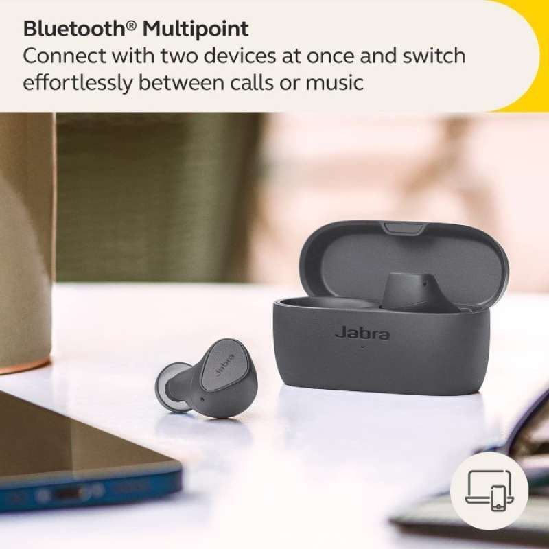 Jual Jabra Elite 4 True Wireless Tws Essential Earbuds With Anc - Dark ...