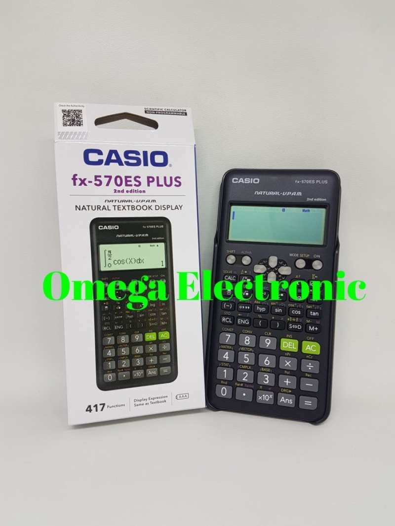 Promo Casio FX 570 ES PLUS - Scientific Kalkulator FX-570ES Plus ...