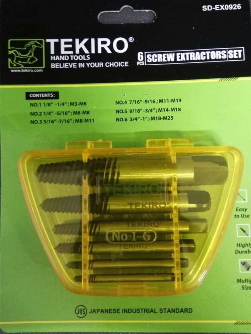 Promo Tap Baut Patah Tekiro Tap Balik Tekiro Set Diskon 33% di Seller ...