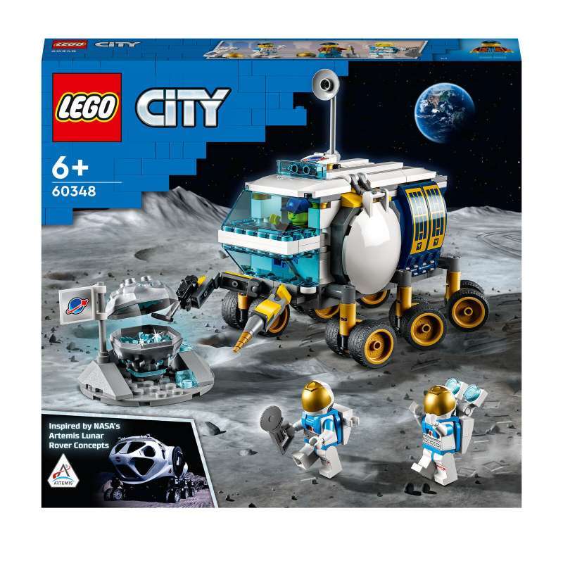 Jual LEGO City - 60348 Lunar Roving Vehicle Set Building Kid Toy NASA ...