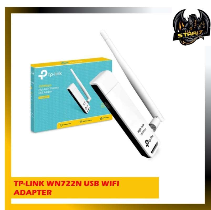 Promo Tplink | | TL-WN722N | 150Mbps High Gain Wireless USB Adapter ...