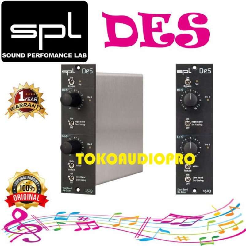 Promo Spl Des Dual Band De-Esser Mixing Outboard Diskon 23% di Seller Kazuma - Cipete Selatan ...