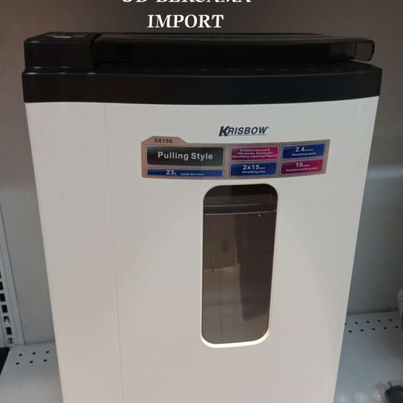 Promo Mesin Penghancur Kertas Micro Cut Paper Shredder S8106 Klaz ...