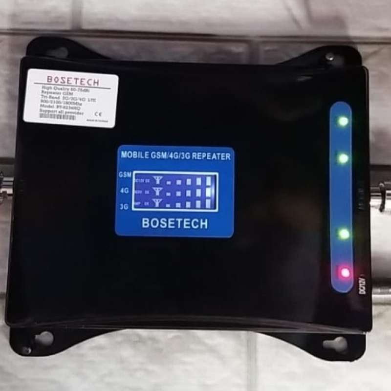 Jual Repeater GSM Tri Band 2G 3G 4G LTE, Penguat Sinyal Signal HP Mesin aja di Seller Cuanz ...