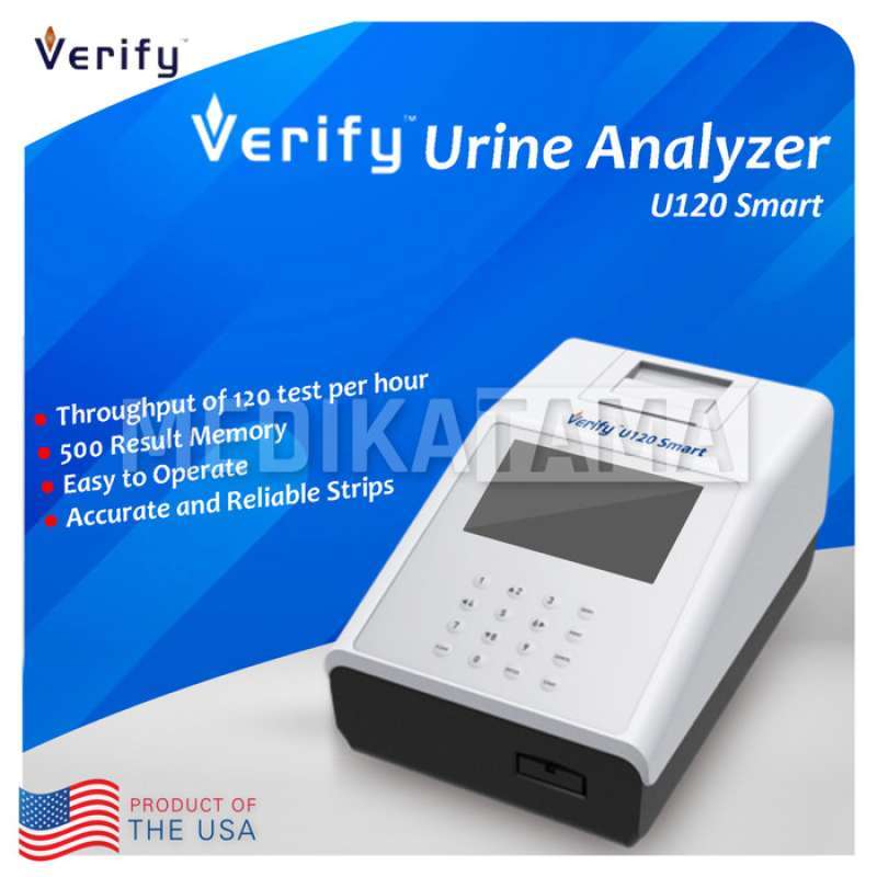 Promo Verify U120 Smart Alat Urine Analyzer Urinalysis Reader Machine ...