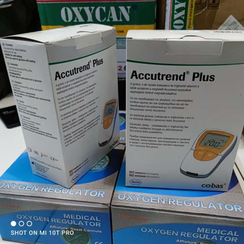 Jual Roche Cobas Alat Accutrend Plus Gct Meter Gula, Choles ...