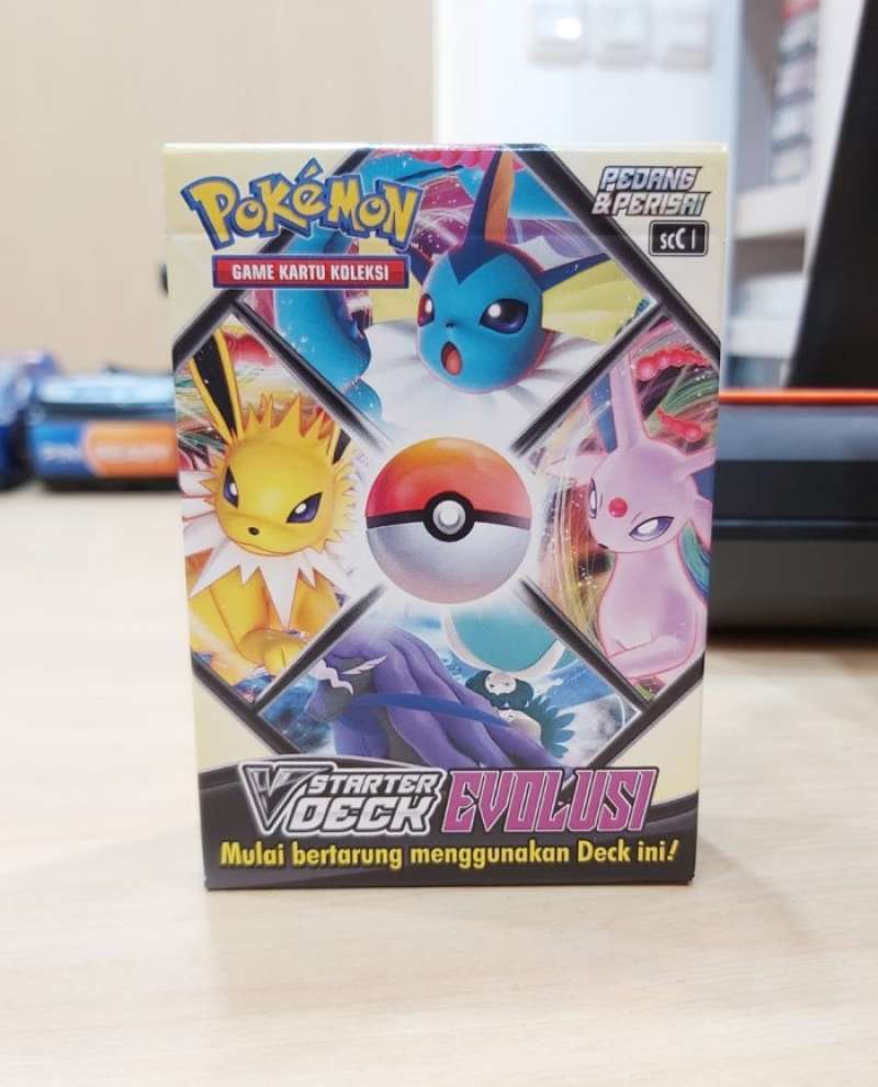 Promo Pokemon TCG Indonesia V Starter Deck Evolusi SCC Diskon 23% di Seller Golia Store ...