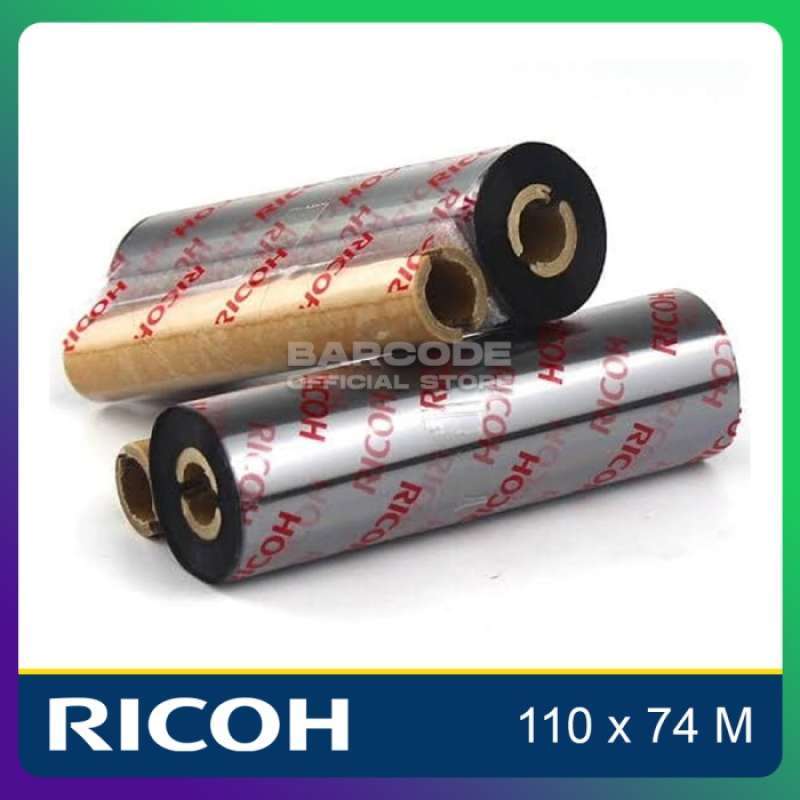 Jual RIBBON BARCODE FULL RESIN RICOH 110 X 74 METER | 110x74 M di ...