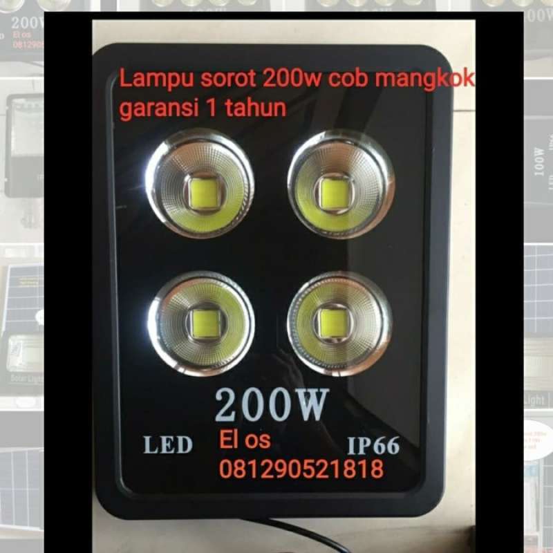 Promo Lampu sorot 200w LED COB sorot LED 200 watt Diskon 29% di Seller PT Jaya Abadi Sentosa ...