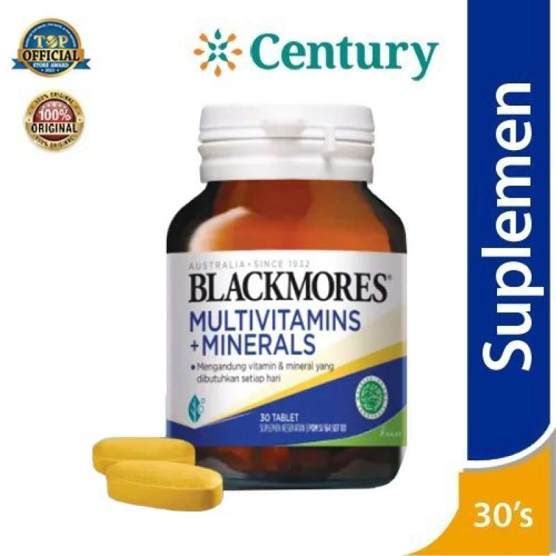 Promo blackmores multivitamins + minerals 30 tablet / multivitamin Diskon 2% di Seller Zebaa ...