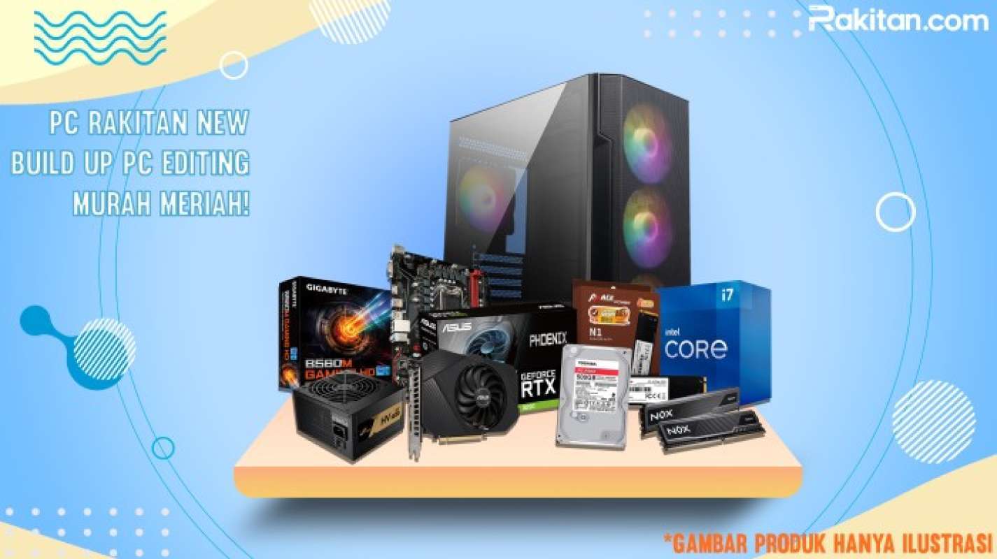 Promo Paket Pc Rakitan Komputer Design Editing Photoshop Diskon 23% Di ...