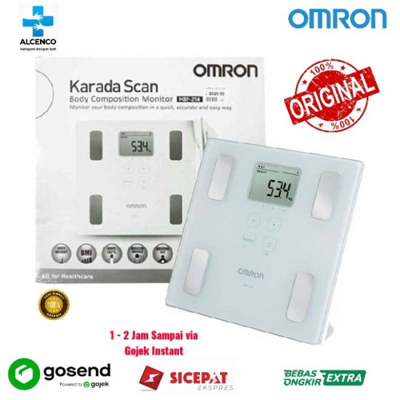 Jual Omron Karada Scan Hbf 214 Body/timbangan Badan/pengukur Lemak ...