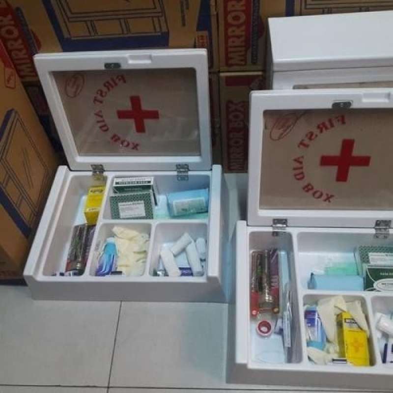 Jual First Aid Box Kotak P3K Mc11 Box Isi Type C Lengkap Kemenkes di Seller ROUT SHOP ...