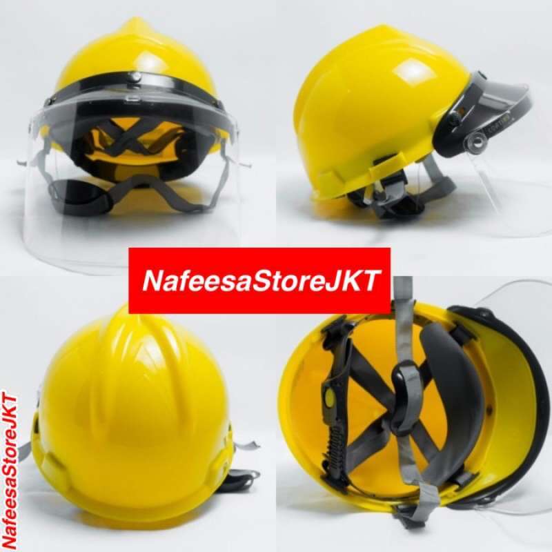 Promo Helm Apd Faceshield | Helm Proyek Apd Faceshield Diskon 23% di ...