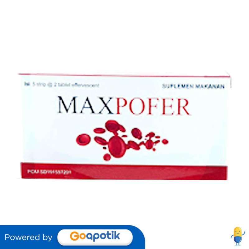 Jual Maxpofer Box 10 Tablet Effervesent Di Seller Apotek Karunia Sehat ...