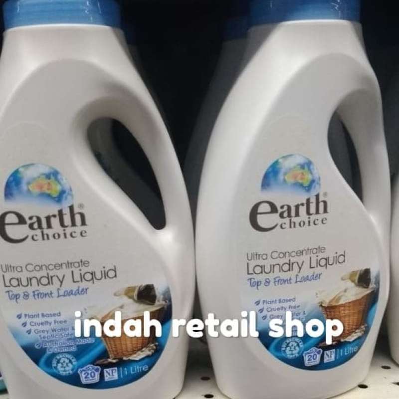 Jual EARTH CHOICE LAUNDRY LIQUID TOP & FRONT LOADER 1L di Seller Hariya Store - Kalibata, Kota ...