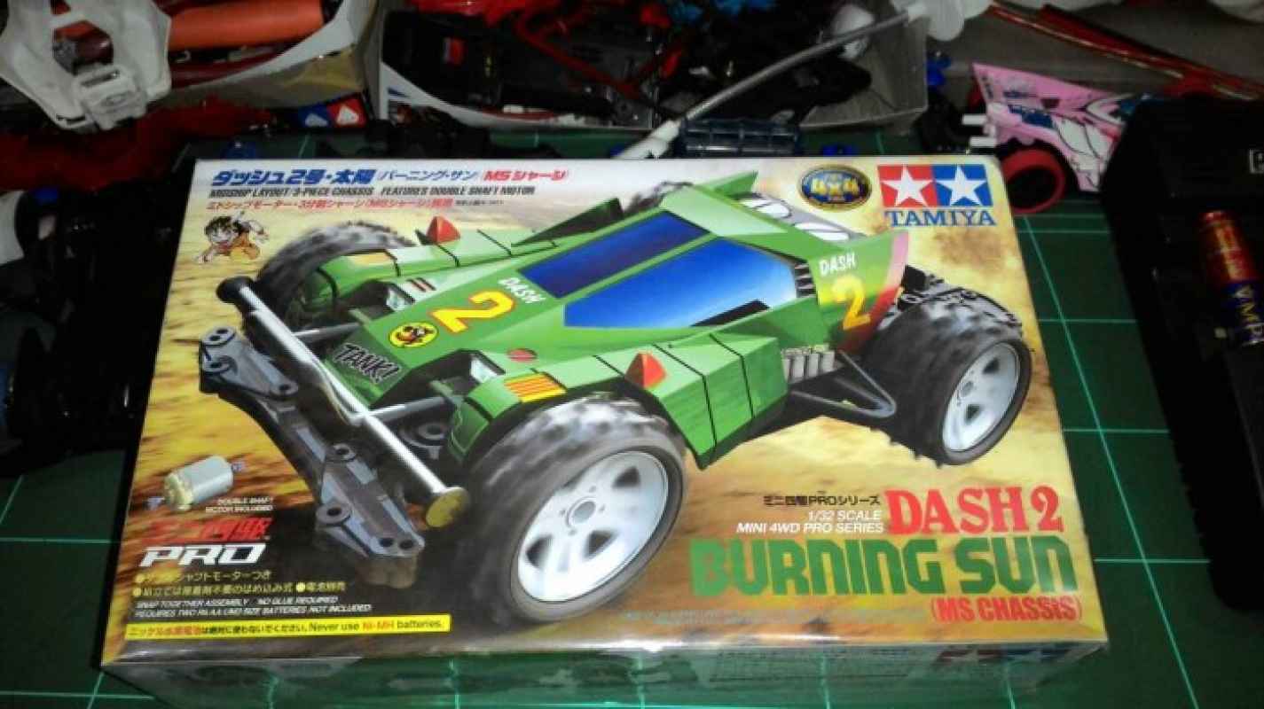 Promo Tamiya Original Dash 2 Burning Sun Ms Chassis Limited Edition ...